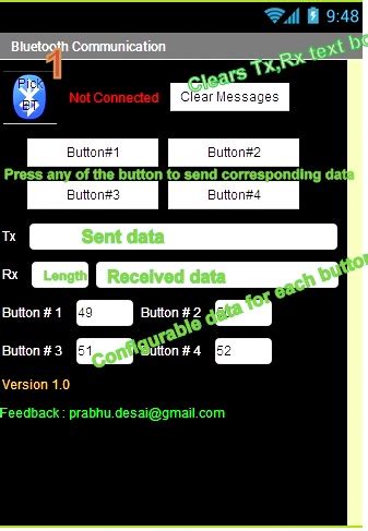 Bluetooth Android Controlled MBED Cookbook Mbed