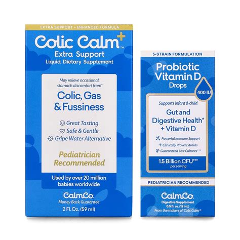 Colic Calm Plus Liquid Dietary Supplement Gripe Water 60