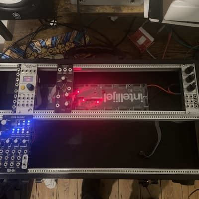 Custom Eurorack Case 100hp 6u With Intellijel Tps 30 Max Reverb Uk