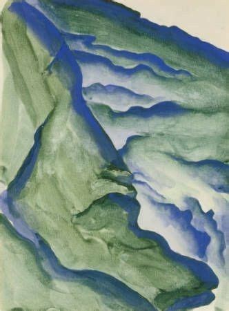 Georgia Okeeffe Peruvian Landscape 1956 Georgia O Keeffe Paintings