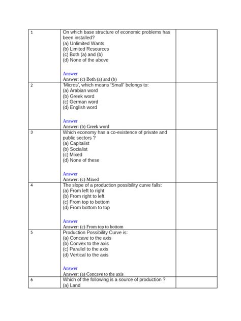 Objective Questions Pdf