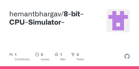 Github Hemantbhargav8 Bit Cpu Simulator