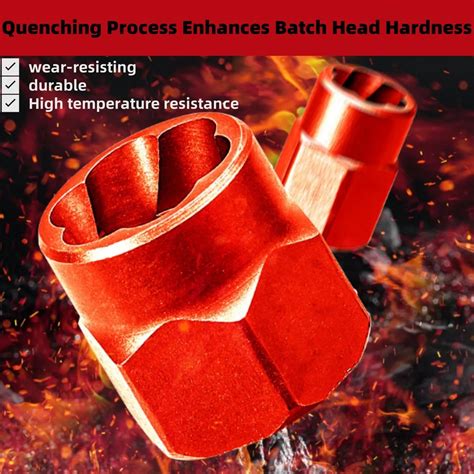 14 Pcs Nut Extractor Socket Set Raysdex