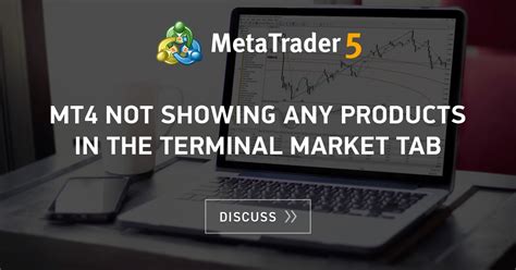 Mt4 Not Showing Any Products In The Terminal Market Tab Mt4 General Mql5 Programming Forum