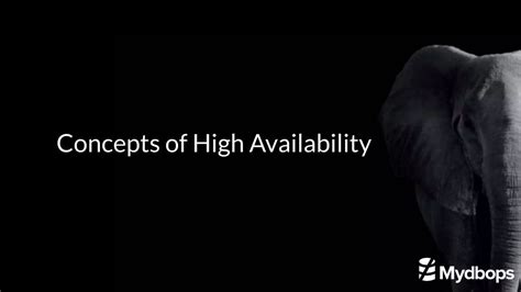 Achieving High Availability In Postgresql Ppt