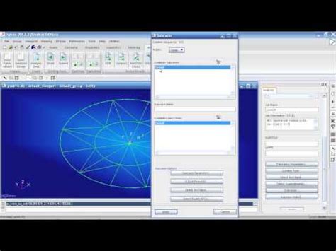 MSC Nastran Patran Tutorial Normal Modes Pshells And Cylindrical Coordinates Video Lecture
