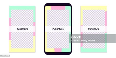 소셜 미디어 네트워크에 대 한 이야기 템플릿입니다 편집 가능한 0명에 대한 스톡 벡터 아트 및 기타 이미지 0명 개념 개념과 주제 Istock