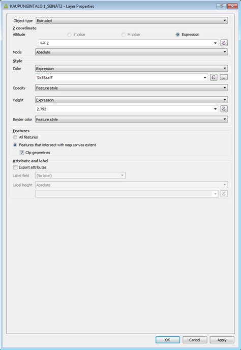 using 3d shapefiles in qgis2threejs · issue 129 · minorua qgis2threejs