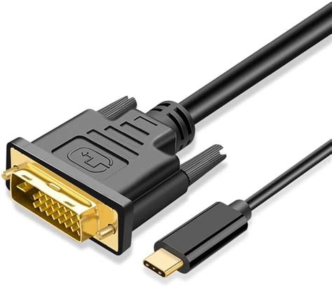 Mmobiel Usb C To Dvi Cable Adapter Male Usb C To Male Dvi D Dual Link