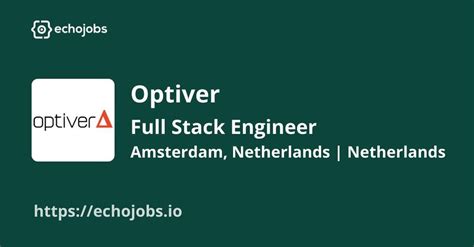 Optiver Is Hiring C Lead Performance Engineer Amsterdam Netherlands Netherlands Python R