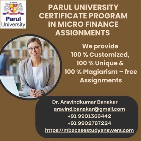 Parul University Mca Customized Assignments And Project Reports In Bengaluru Id 2854638480533