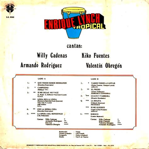 Metro Enrique Lynch Tropical