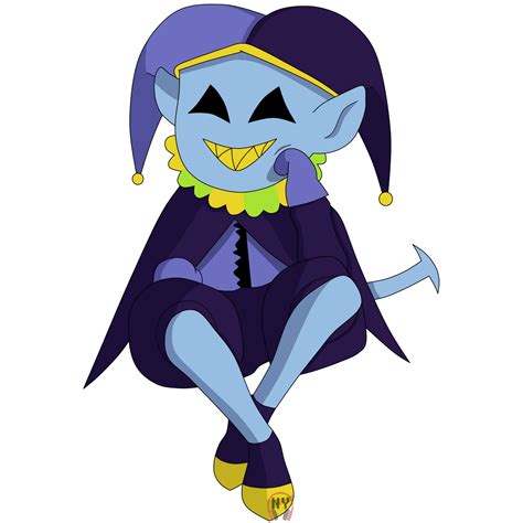 Another Jevil Doodle By No Teyuuta On Deviantart