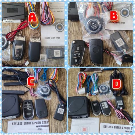 Jual Keyless Remote Universal Android Bluetooth Push Start Engine Via HP Bisa Untuk Semua Mobil