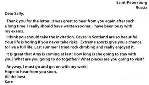 Как написать электронное письмо на английском языке образец огэ