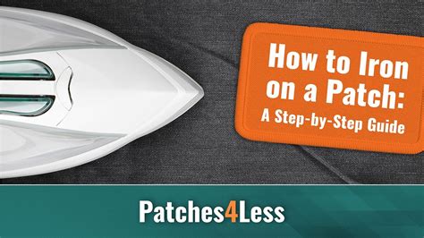 Tutorial How To Iron On Patches Youtube