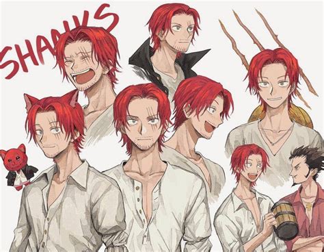 Dracule Mihawk And Shanks One Piece Drawn By Yashi Vv Danbooru