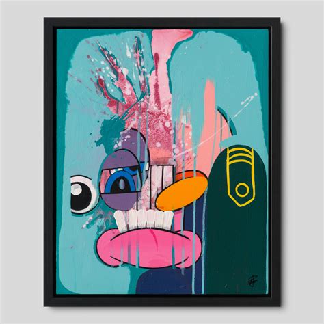 Exploding Head Captain Erratic Duncan Mcafee Castle Fine Art