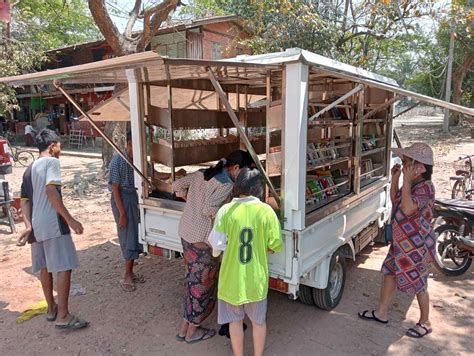 ရန်ကုန်မြောက်ပိုင်းခရိုင် ပြန်ကြားရေးနှင့်ပြည်သူ့ဆက်ဆံရေး ဦးစီးဌာနက ရွေ့လျားစာကြည့်တိုက်မော်တော