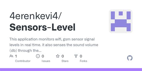 Github 4erenkevi4sensors Level This Application Monitors Wifi Gsm