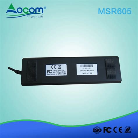 MSR USB Stripe Encoding Software MSR Tracls Reader And Writer