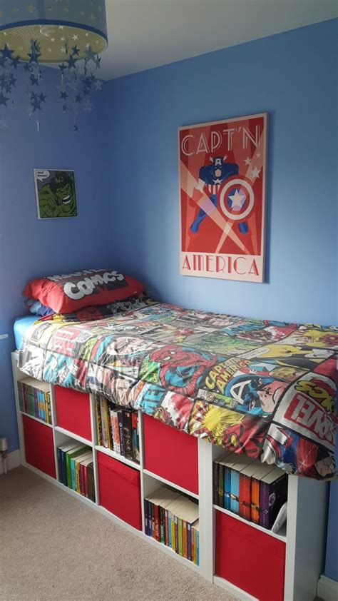 Ikea Kallax Single Bed Hack Barnsäng Inredning Barnens Rum