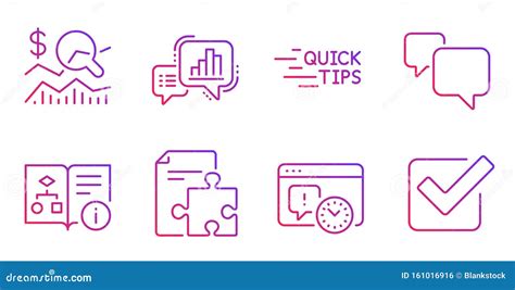 Technical Algorithm Project Deadline And Education Icons Set Speech Bubble Strategy And Graph