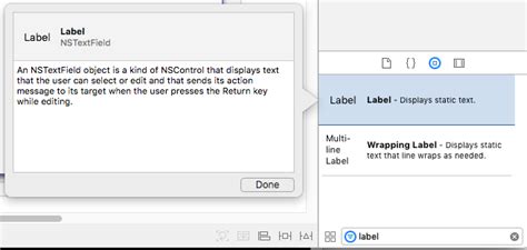 Swift Use Nstextfield As Replacement For Nslabel Stack Overflow
