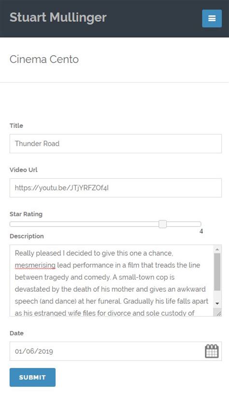 Creating A Form In Umbraco Stuart Mullinger