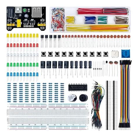 Kit De Componentes Electrónicos Para Arduino Raspberry Pi MercadoLibre