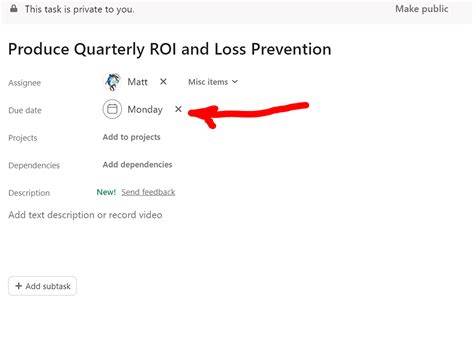 Always Show Due Date Not Just Due Mon Tips And Tricks Asana Forum