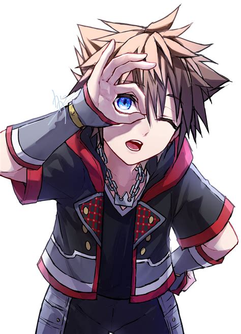 Sora Kingdom Hearts Drawn By Kagachi Danbooru