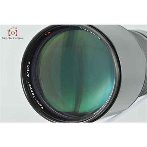 【中古】contax コンタックス Carl Zeiss Tele Tessar 300mm F 4 T Mmj 中古カメラのファイブスターカメラ 通販 Yahoo ショッピング