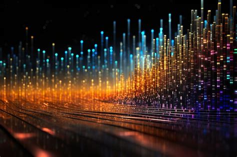 Premium Photo A Rendering Of A Technology Data Binary Code Network Background