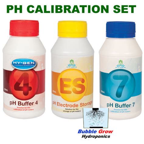 Calibration Set Ph Buffer 7 Ph Buffer 4 Electrode Storage 250ml