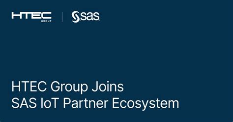 Ivana Strtak On Linkedin Htec Group Joins Sas Iot Partner Ecosystem