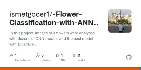 Github Ismetgocer1 Flower Classification With Ann Cnn Models And Deployment On Streamlit In