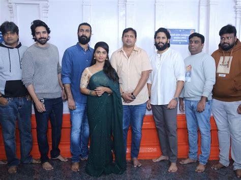 Chaitanya Graces Skn Sai Rajeshs New Film Launch Telugu Cinema