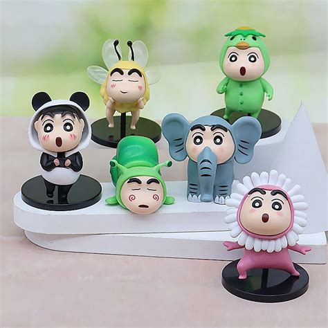 โมเดลตั้งโต๊ะ ชินจัง ฟิกเกอร์ ขนาดเล็ก สำหรับตกแต่งบ้าน สินค้าไม่มีกล่อง Shopee Thailand