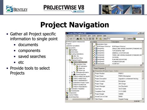 PPT Unveiling ProjectWise V8 XM Edition PowerPoint Presentation Free Download ID 4847616