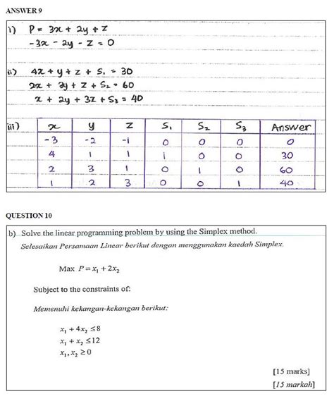 Linear Programming Engineering Maths 3