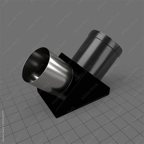 Telescope Erecting Prism Adapter Stock 3d Asset Adobe Stock