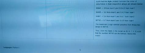 Solved Consider Two Integer Arrays Inarr1 And Inarr2 Of
