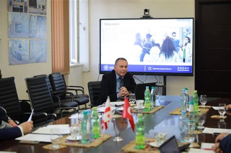 ათათურქის უნივერსიტეტის დელეგაცია ერზრუმი თურქეთი თბილისის სახელმწიფო სამედიცინო უნივერსიტეტში