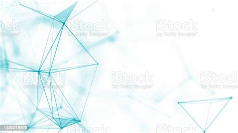 점과 선이있는 다각형 흰색 배경 네트워크 연결 구조 과학 기술 3d 렌더링 0명에 대한 스톡 사진 및 기타 이미지 0명 3차원 형태 Dna Istock