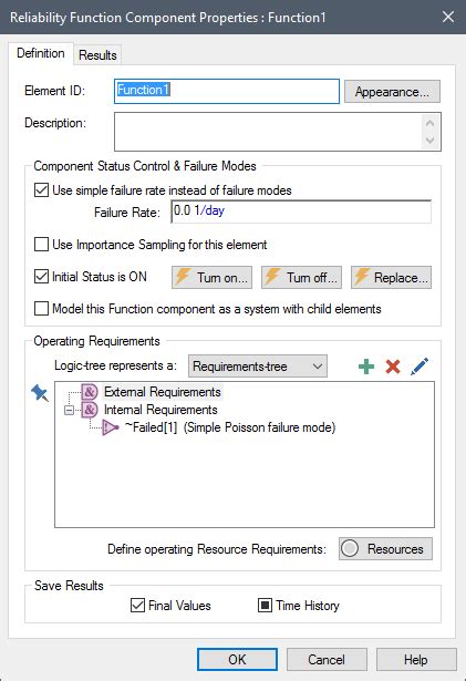 Step 2 Adding A Reliability Function Element