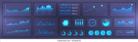 Graphs Ui Stock Vectors And Vector Art Shutterstock