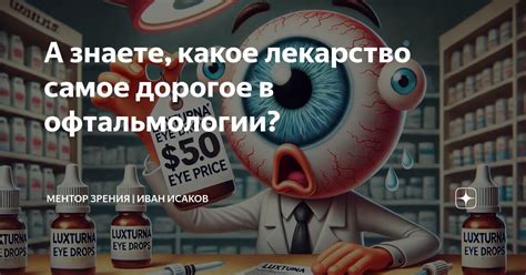 А знаете какое лекарство самое дорогое в офтальмологии Ментор зрения Иван Исаков Дзен