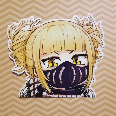 Chibi Toga With Mask Sticker Waifubait