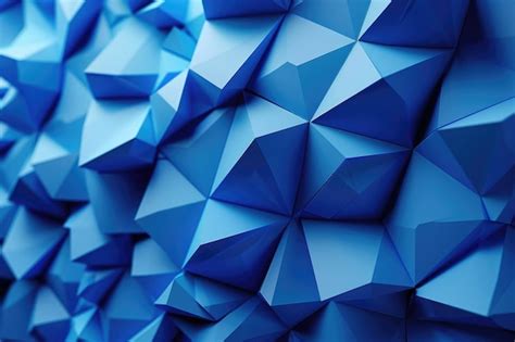 Abstract 3d Geometric Pattern Background Premium Ai Generated Image